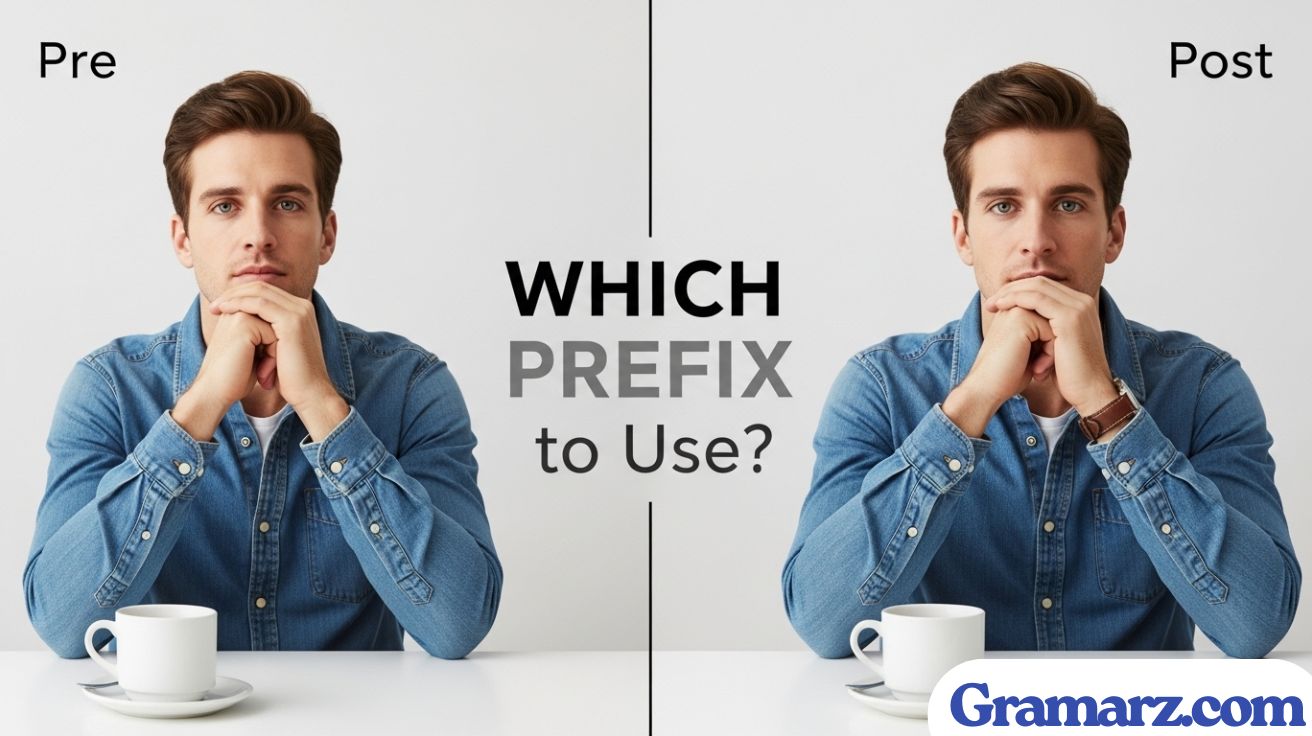 Pre vs Post: Which Prefix to Use?